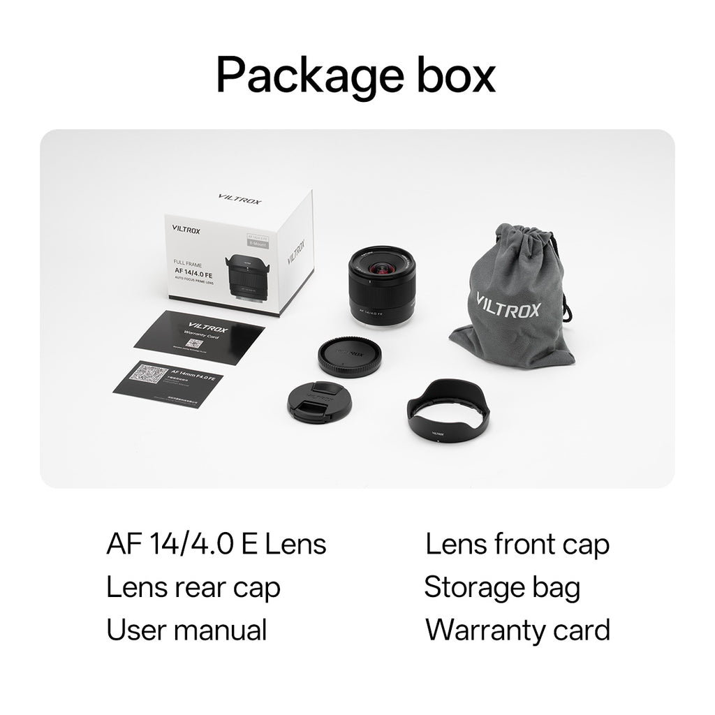 Viltrox AF 14mm F4.0 Air Lens｜Full-Frame Ultra-Wide, Lightweight ...
