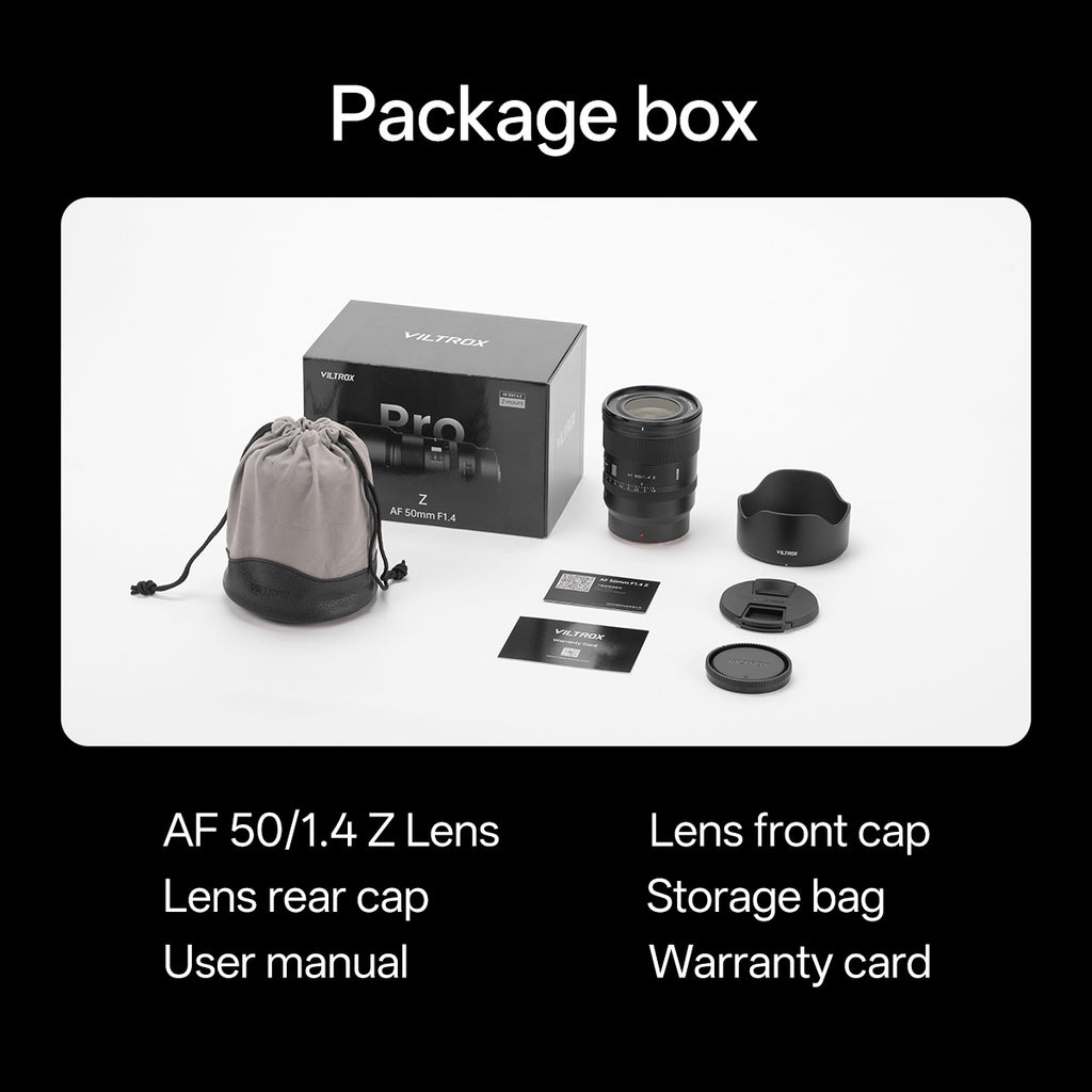 Viltrox AF 50mm F1.4 Pro Z Lens for Nikon | Full-Frame Portrait Master ...