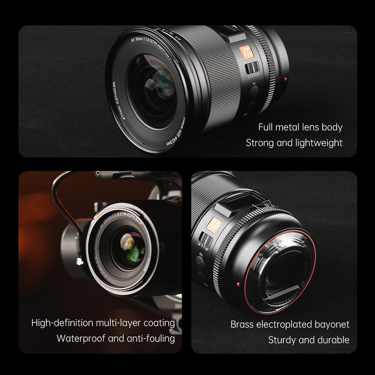 Viltrox AF F1.8 Full-Frame Lenses Kit for Sony E-Mount With Protective ...