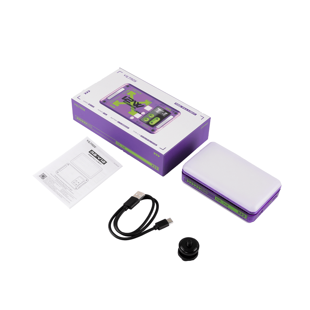 Viltrox RB-V12 Magnetic Portable RGB LED Pocket Light – Viltrox Store